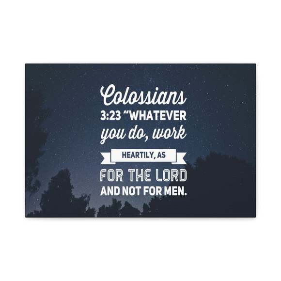 Express Your Love Gifts | Art | Scripture Sign For The Lord Colossians ...